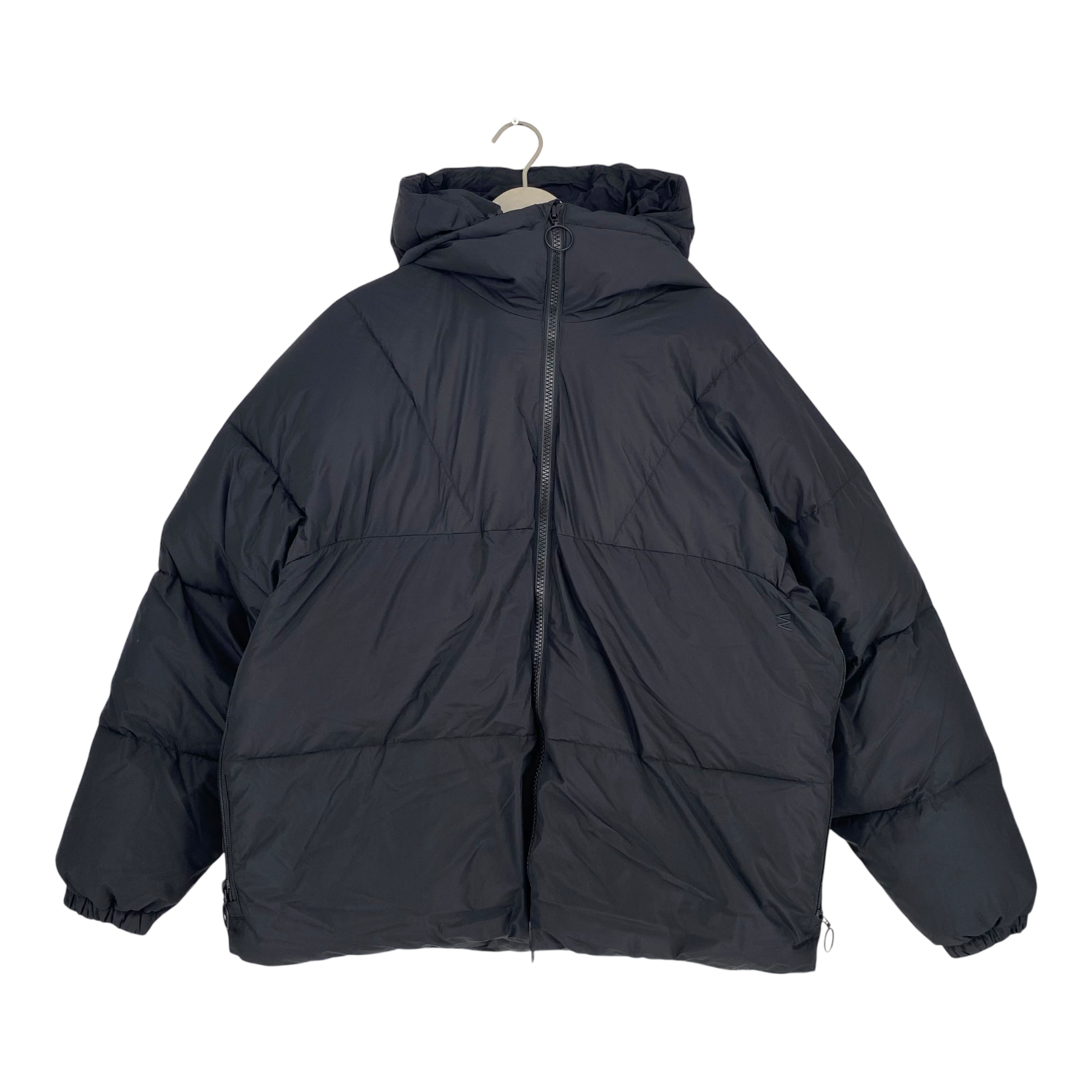 Embassy of Bricks and Logs belmont puffer jacket, black | unisex L – Ninyes