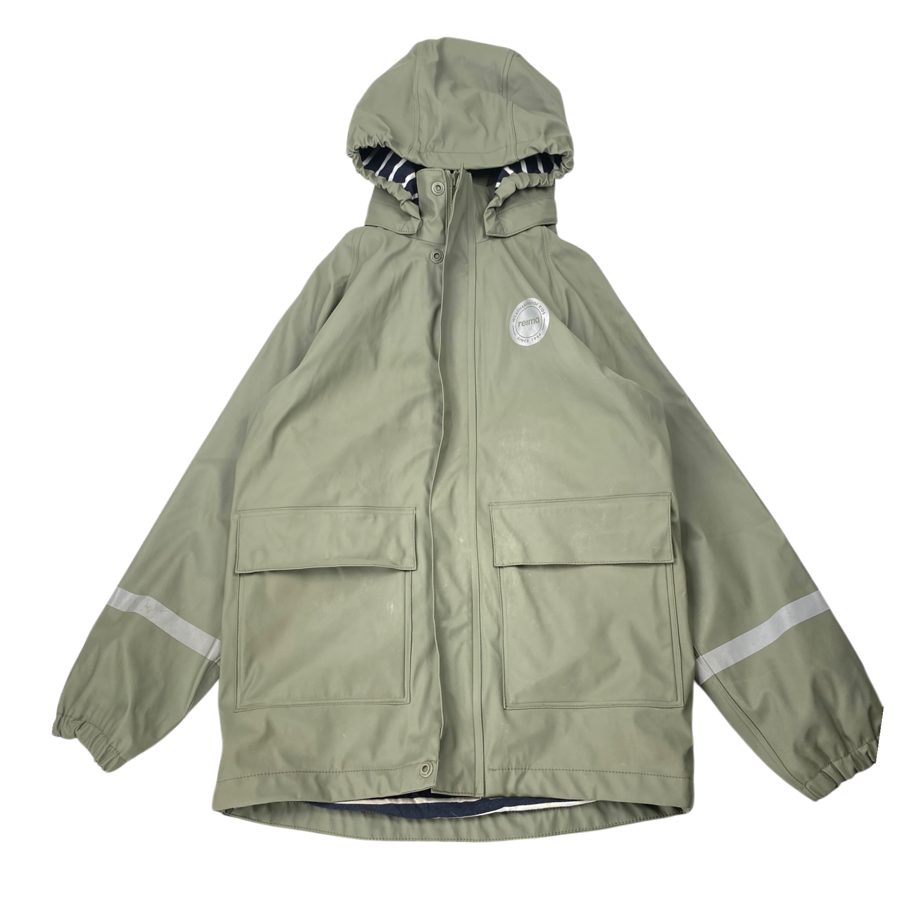 Reima rain jacket, brown/grey | 140cm – Ninyes